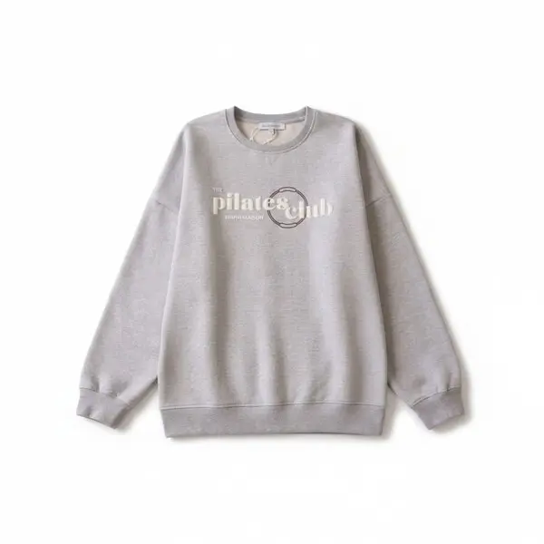 MIMHÍ MAISON Pilates Club Oversized Crewneck Sweatshirt