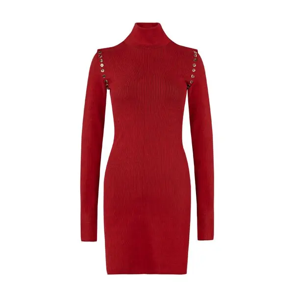 PCFG Your Itch Two Tones Rib Long Sleeve - Red