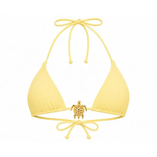 CIAO BELLA MONTE CARLO Sirenetta Ribbed Top - Yellow