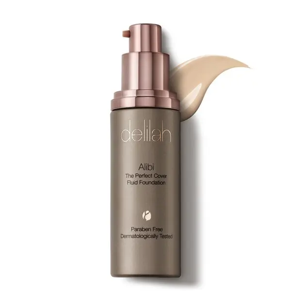 DELILAH Neutrals Alibi The Perfect Cover Fluid Foundation Pillow - Brown