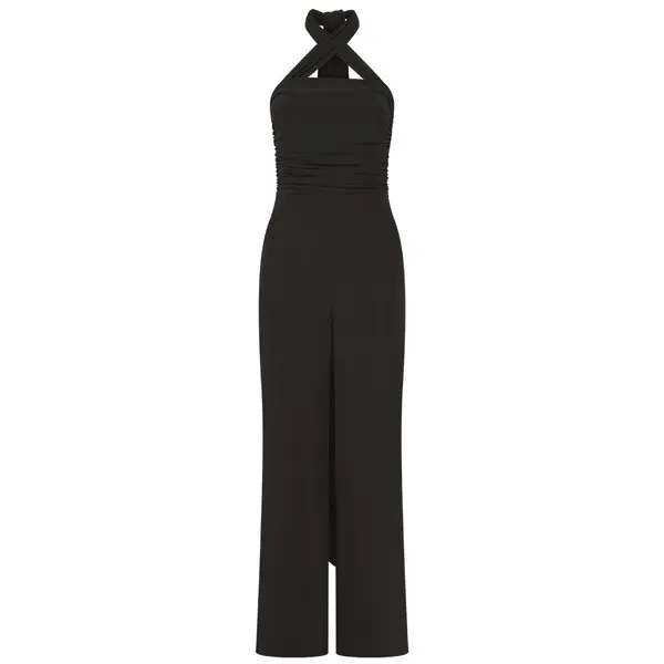 CELESTINE & MAE Kahili Jumpsuit In Navsoul - Black