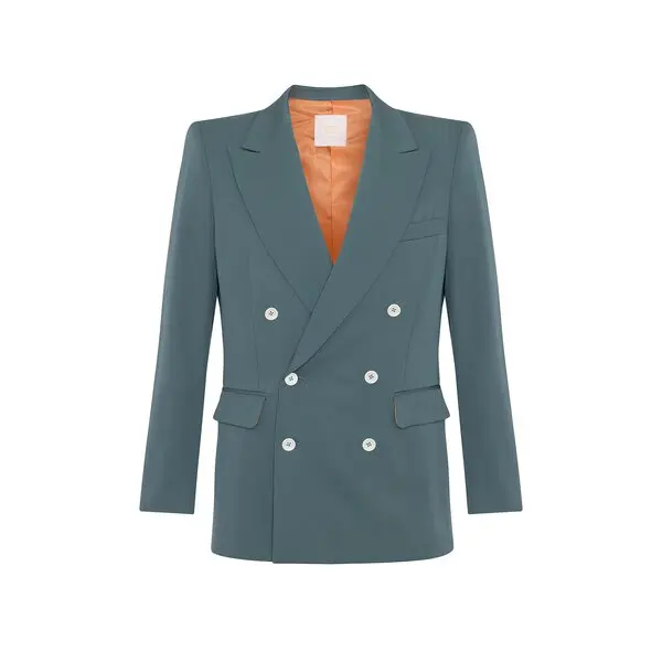 AYA DESIGN Double Breast Tailored Jacket L'île Déserte Collection