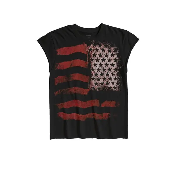 OTHER UK Stars & Stripes Rocker Tee - Black