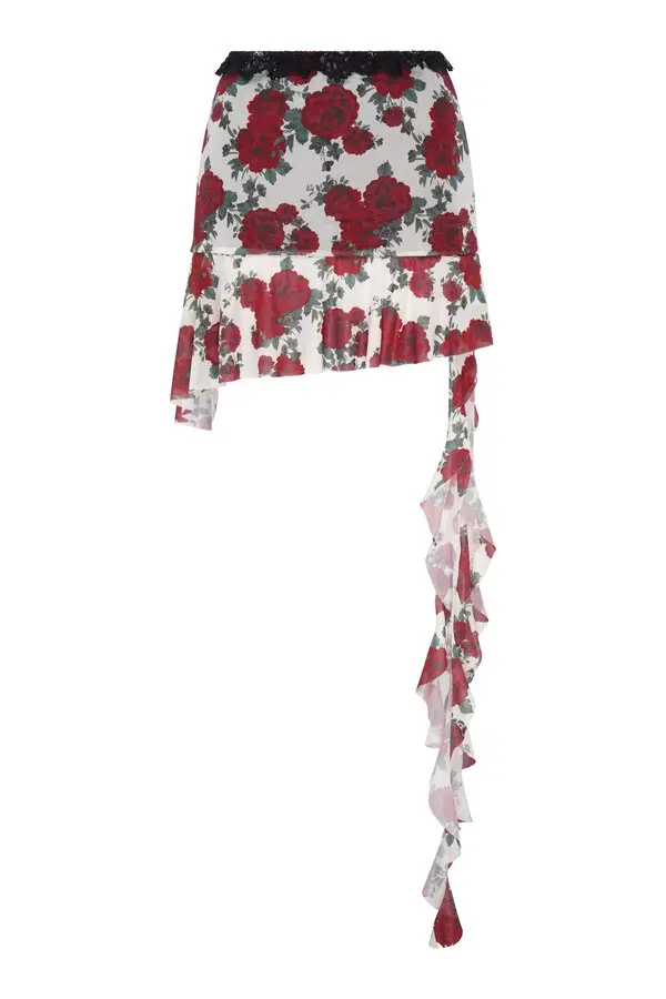 WILD LOVERS LONDON Liora Skirt - Red