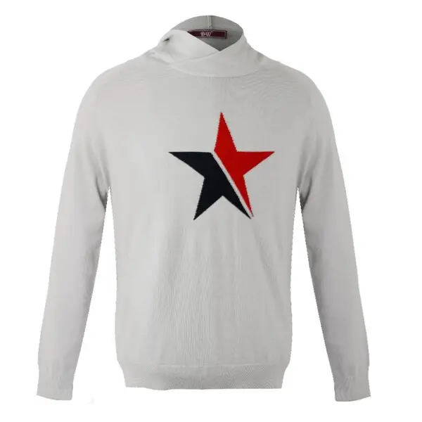 DAVID WEJ Jayden Star Hoodie - Grey