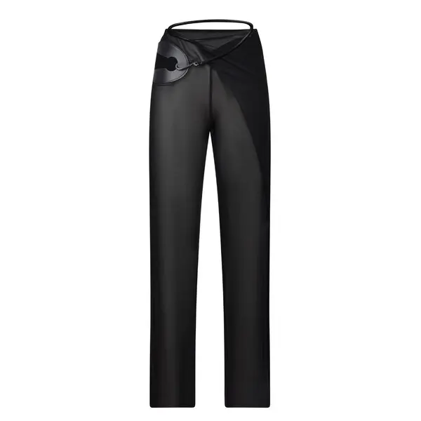 BIANCA RESORTWEAR Deva Wrap Trousers - Black