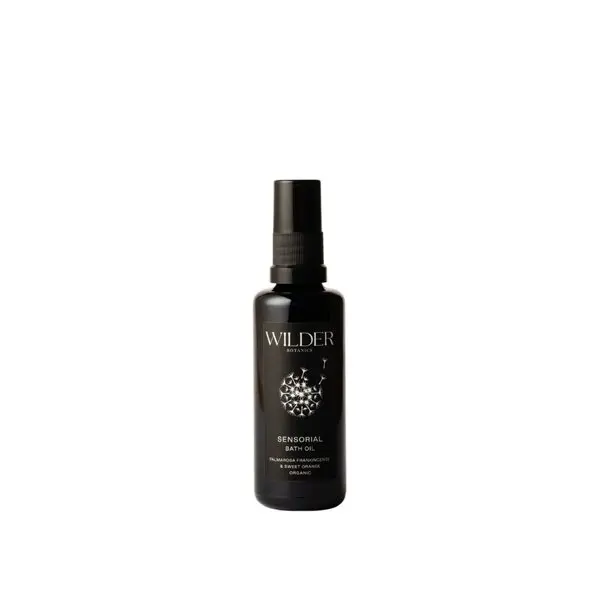 WILDER BOTANICS Sensorial Bath Oil Palmarosa - Black
