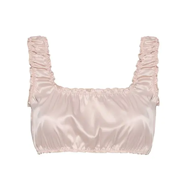 DARILY UNDERWEAR Silver / Pink Top Alice Silver Peony - Silver/pink