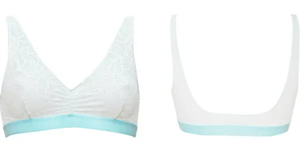 BOTT LINGERIE Soft Lace Bralette La Teuf Sweet Mint - Blue