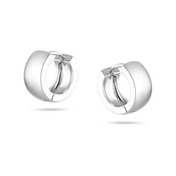 ARCTIC FOX & CO. Easy Everyday Hoop Earrings Zoe - Silver