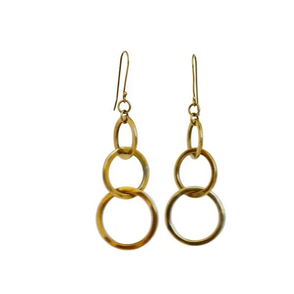 LALA SALAMA Tatu Earrings - Gold