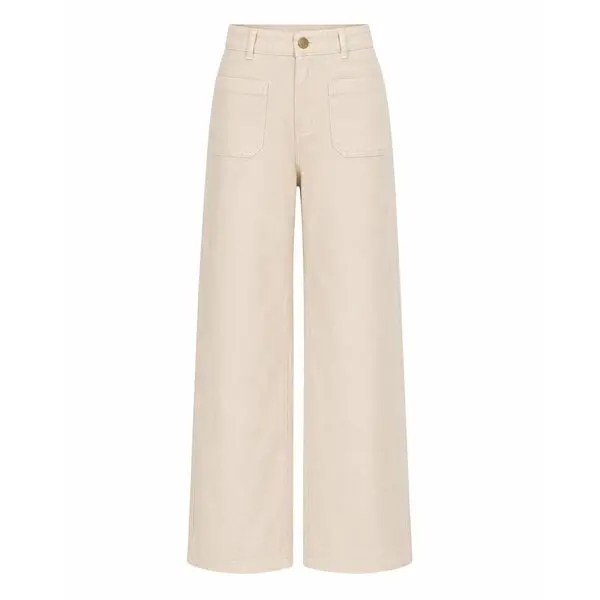 Mind Traveler Neutrals Valeria Jeans - Beige