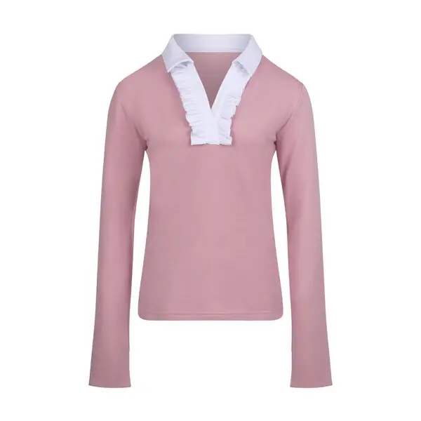 GUNDA HAFNER LTD Light Cotton Jersey Polo Shirt