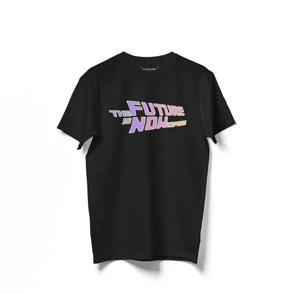 KAPTURE The Future Is Now Printed Tee - Black