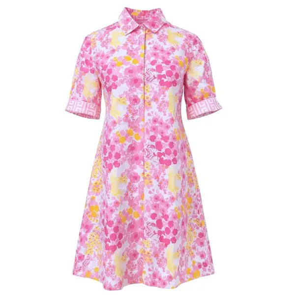 JUST DARVINY Charlotte Dress Brazil - Pink