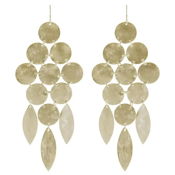 MARCIA MORAN Beatrix Classic Chandelier Earrings - Gold