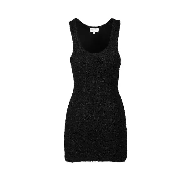 IOANA CIOLACU Fluffy Dress - Black