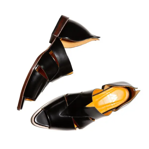MAFALDA Agatha Sandals - Black