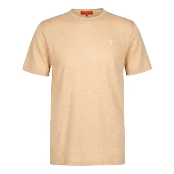 MAISON TANGERINE Neutrals Linen T-shirt Dune For - Brown