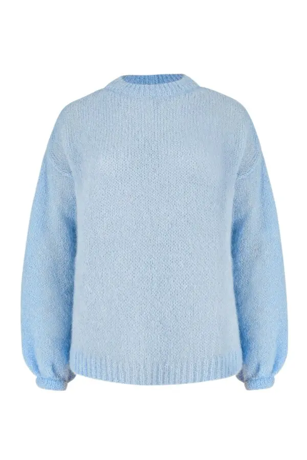 SALANIDA Melody Soft Mohair Jumper Sky - Blue