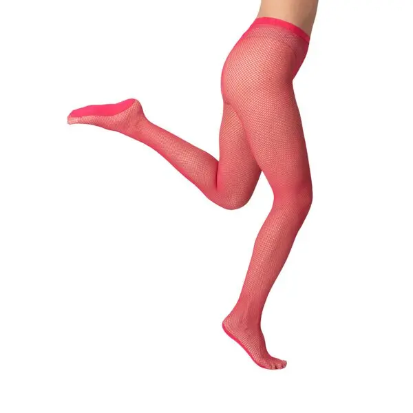 HEDOINE The Drama — Fishnet Tights - Pink