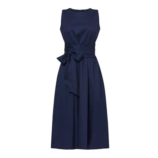 HELEN MCALINDEN Avril Marine Navy Dress - Blue