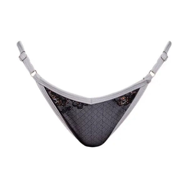 IVY SWIMWEAR Lana In Lace Bikini Bottoms - Black