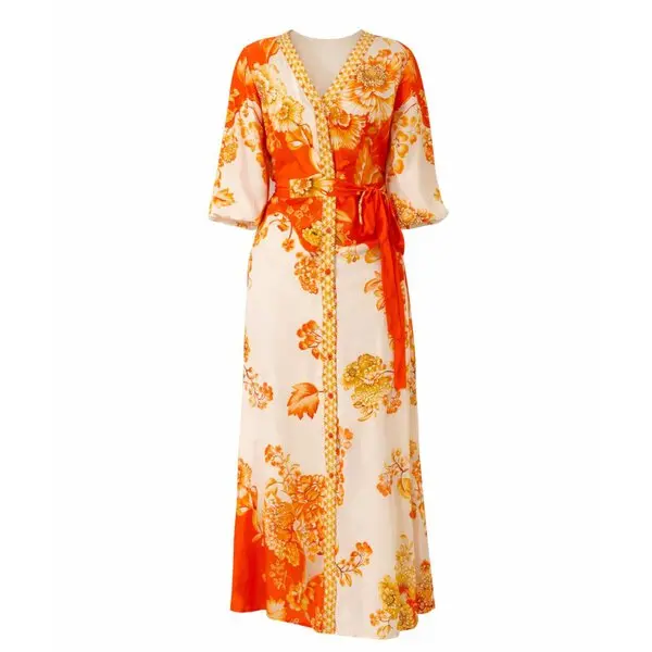RAISHMA Michaela Dress - Orange