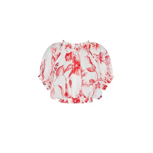 AGUACLARA Rouge Crop Top