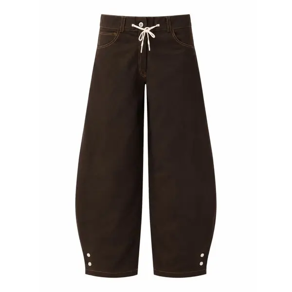 Carmen Says Barefoot Brown Jeans - Blue