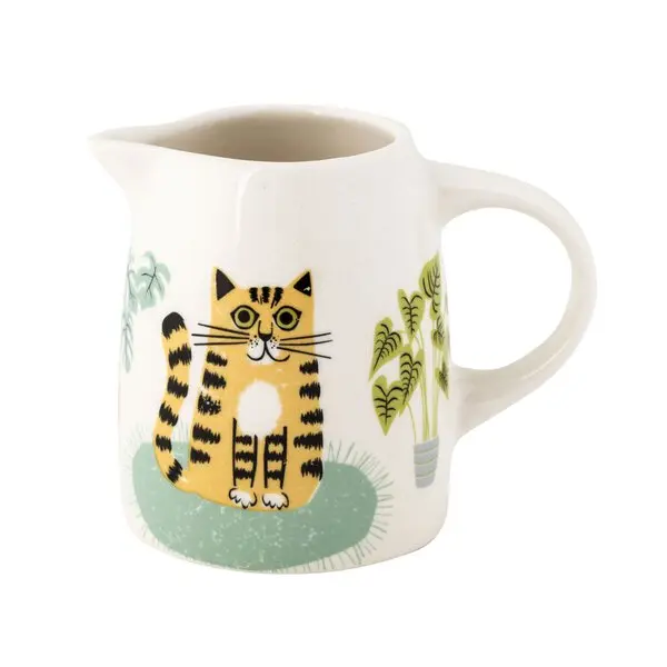 Hannah Turner Cat Small Jug - White