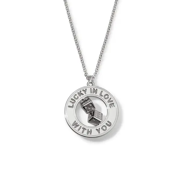 DÉCLARER Lucky In Love Pendant Sterling - Silver