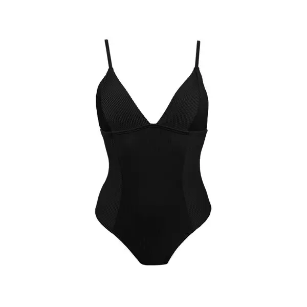 AULALA PARIS Miss Courageous One Piece Swimsuit - Black