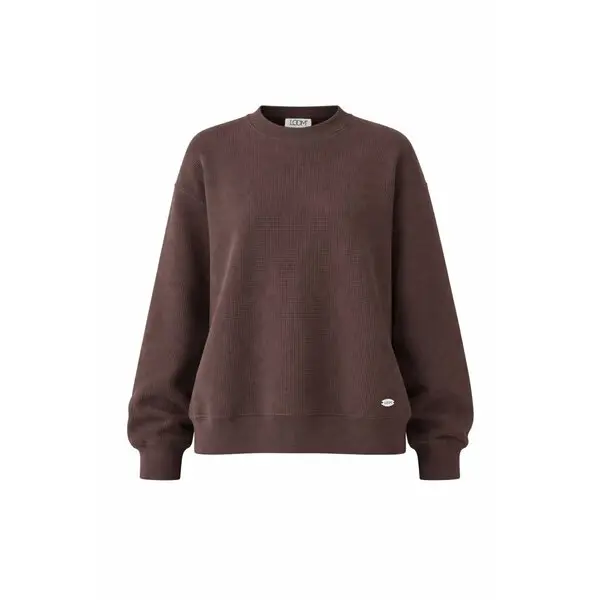 LOOM ARCHIVES Loom Waffle Sweatshirt - Brown