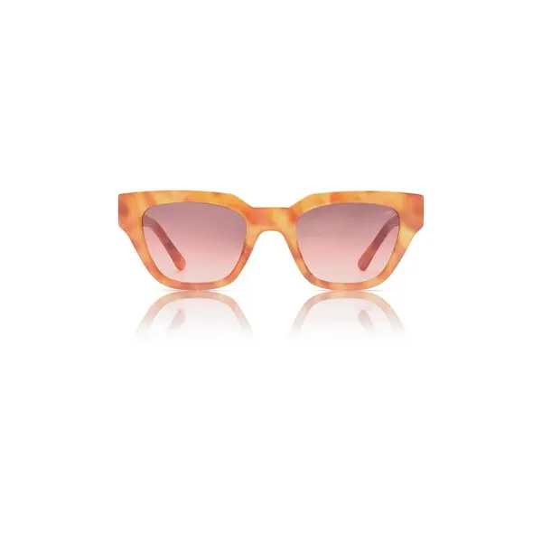 A. Kjærbede Kaws Sunglasses Burnt Amber - Yellow