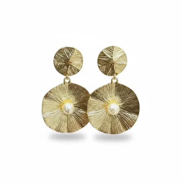 LA PLUIE JEWELLERY Solenne Earrings - Gold