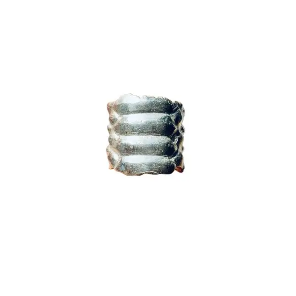 AKI ROC JEWELRY Snake Skin Ear Cuff - Silver