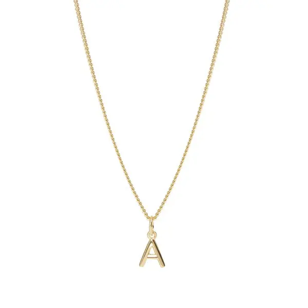 MURU Little Love Letter Necklace - Gold