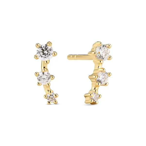 SIF JAKOBS JEWELLERY Earrings Lucente Tre - Gold