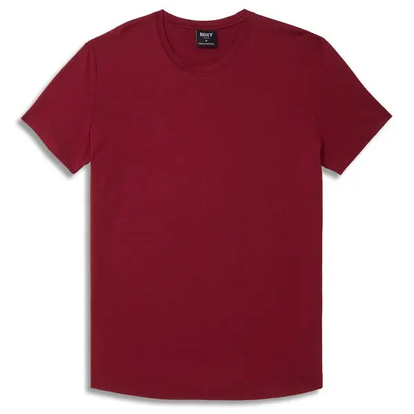 BDXY STUDIO The Actor T-shirt Burgundy - Red