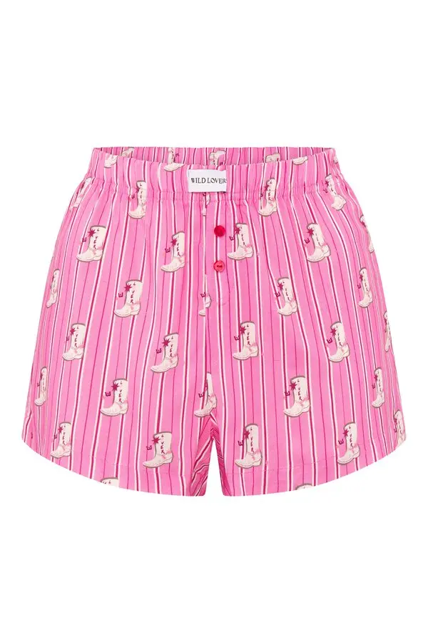 WILD LOVERS LONDON Ines Shorts - Pink