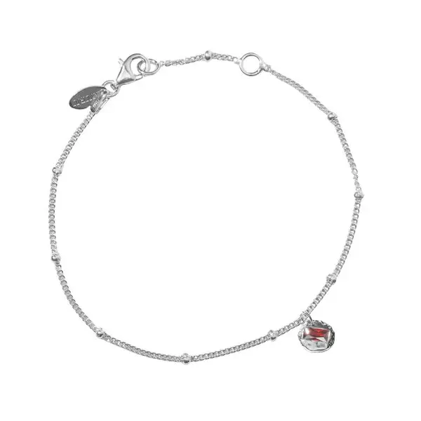 MURU January Birthstone Bracelet - Silver