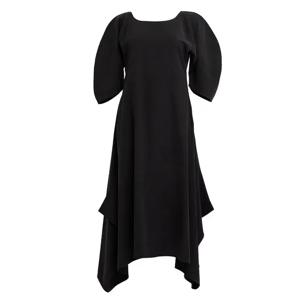 BIANCA POPP Puff Dress With Flaps - Black