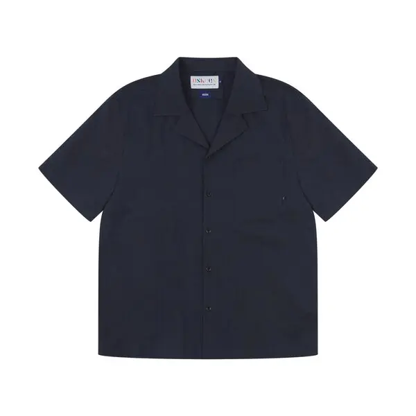 USKEES Cuban Shirt Atlantic - Blue