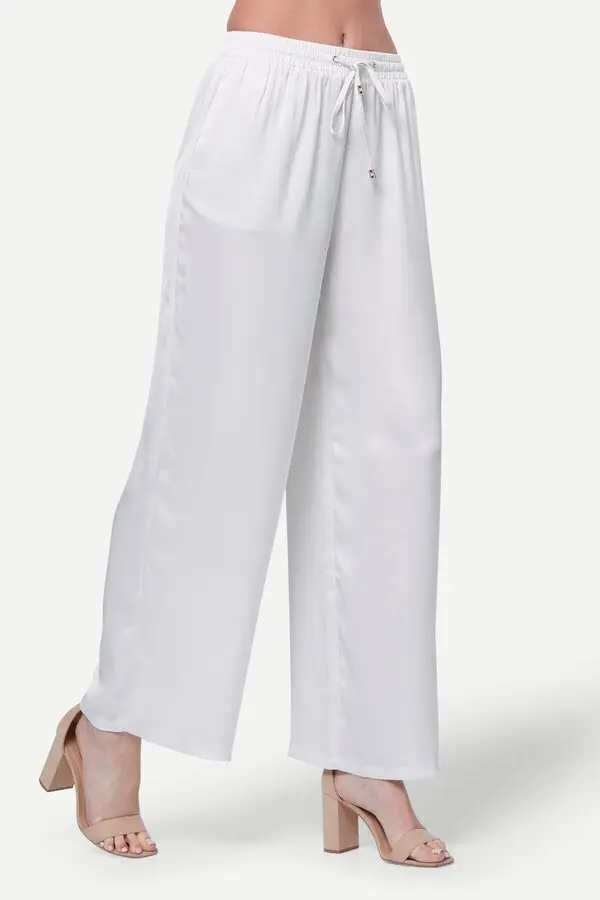 ZAFUR Mayfair Trouser In Snow - White