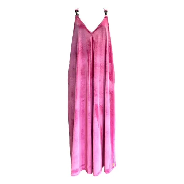 BLAISE LONDON The Emerson Jumpsuit In Velvet Bubblegum - Pink