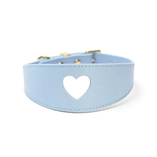 LOVEHOUND Sweetheart Dog Collar Sky - Blue