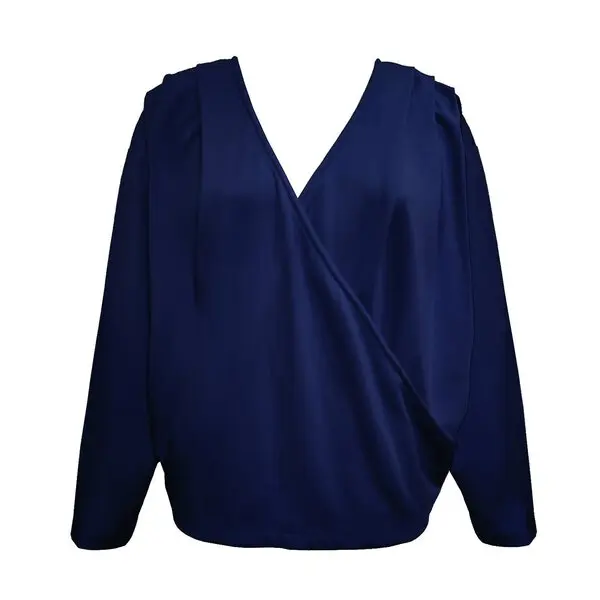 EMMA WALLACE Zephyra Top Navy - Blue