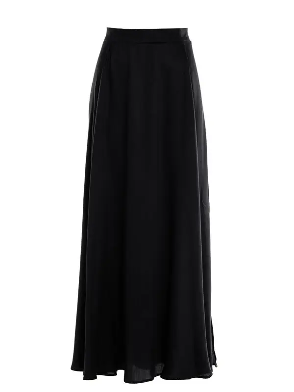 HELENE GALWAS Anastasia Maxi Skirt Viscose - Black