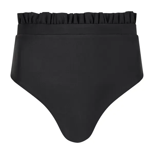 LULA-RU Lilah High Waist Bottoms - Black